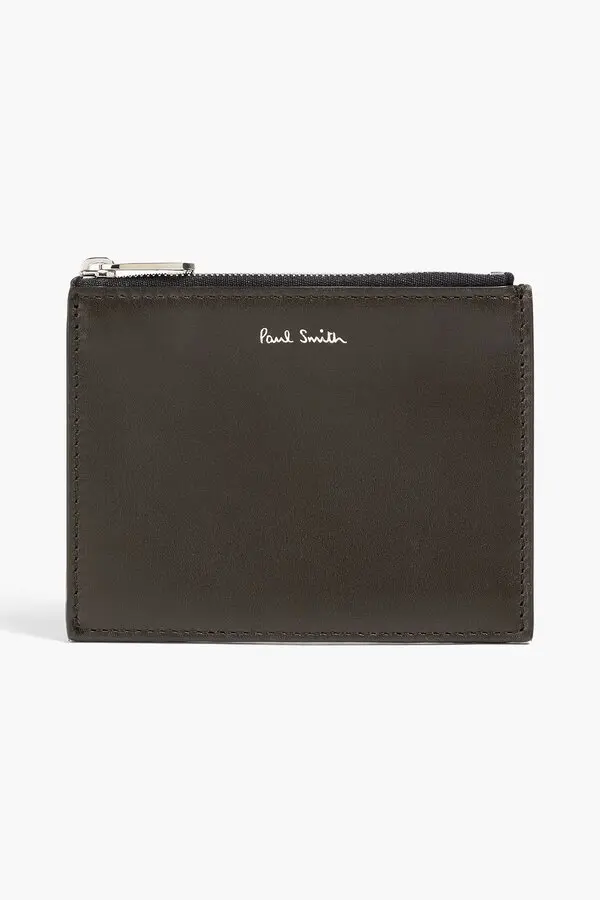 Paul Smith Embossed Leather Cardholder - Black