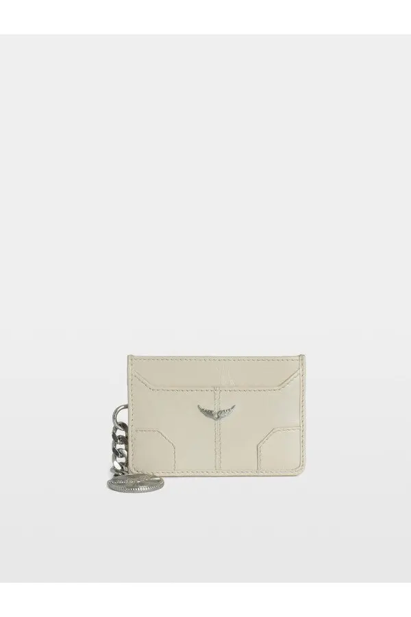Zadig&Voltaire Sunny Pass Card Holder - Natural