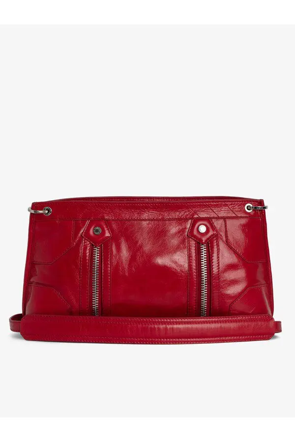 Zadig&Voltaire Sunny Moody Shoulder Bag - Red
