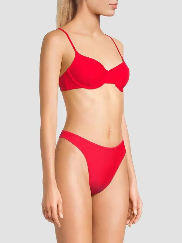 Ramy Brook Mona Underwire Bikini Top - Flame
