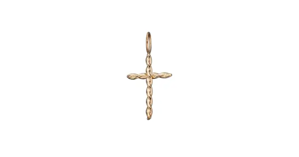 Jennifer Zeuner Jewelry Milagro Cross Charm - One-color