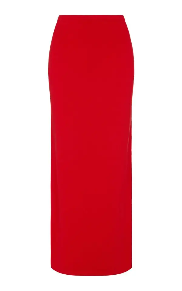 AEXAE Technical-knit Maxi Skirt