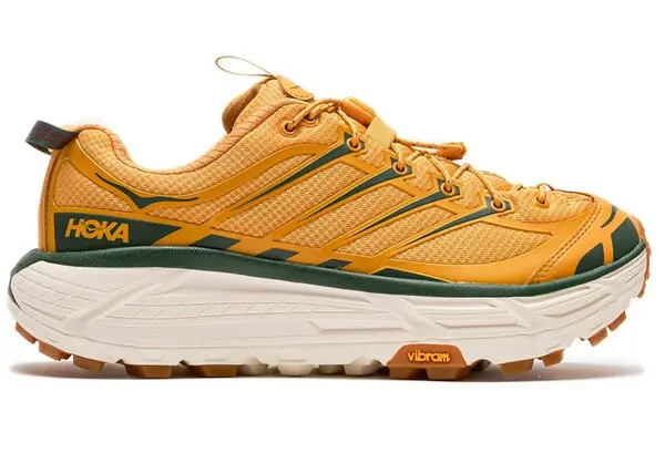 Hoka One One Mafate Three2in - Golden Yellow/eggnog