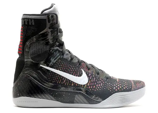 Nike Kobe 9 Elite Xdr Masterpieces - Black Metallic Silver/volt/bright Crimson