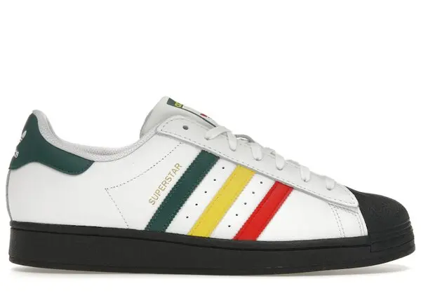 Adidas Superstar Rasta Sneakers