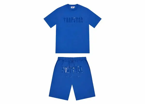 Trapstar Decoded Gel Short Set - Dazzling Blue