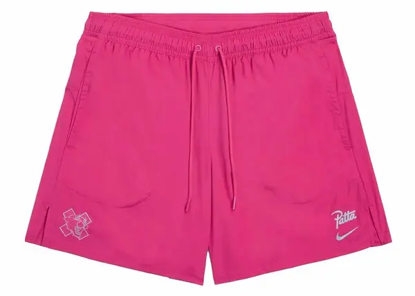 Nike X Patta Running Team Shorts - Fireberry