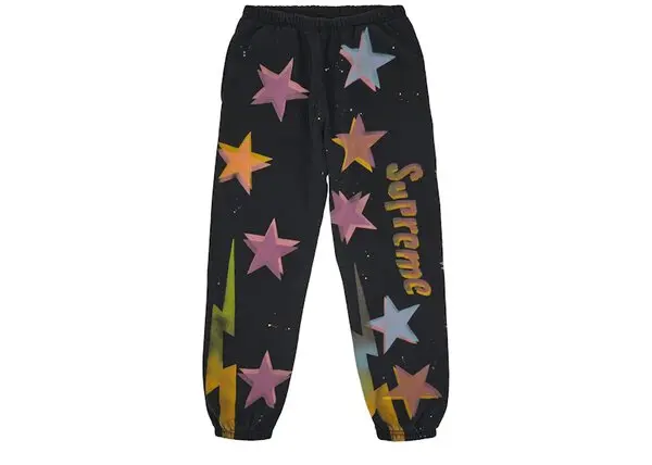 Supreme Gonz Stars Sweatpant - Black