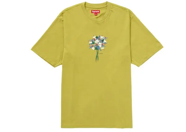 Supreme Bouquet Short Sleeve Top - Lime
