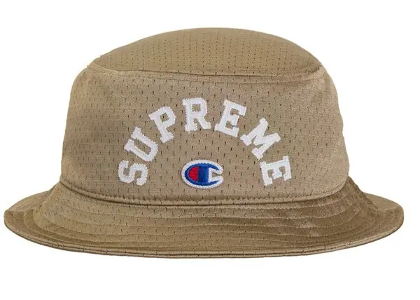 Supreme Champion Mesh Crusher Hat - Tan