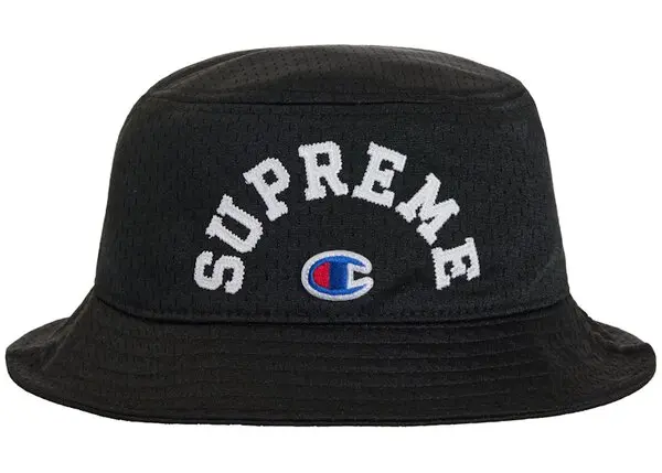 Supreme Champion Mesh Crusher Hat - Black