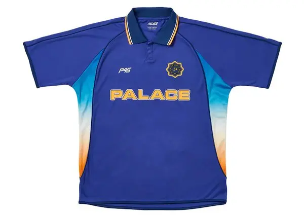 PALACE Cricket Jersey - Blue
