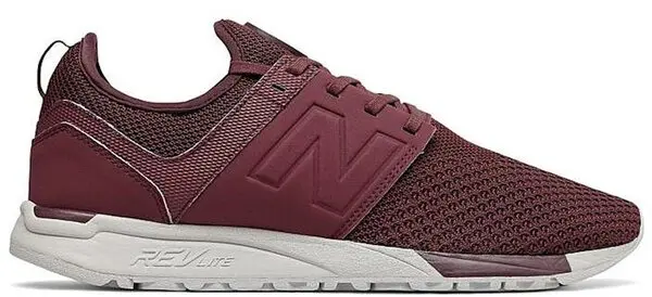 NEW BALANCE 247in Sneakers - Burgundy/overcast Grey