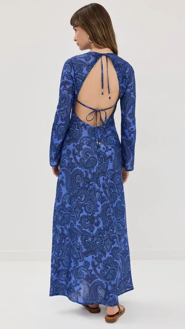 Zimmermann Ottie Bias Backless Dress