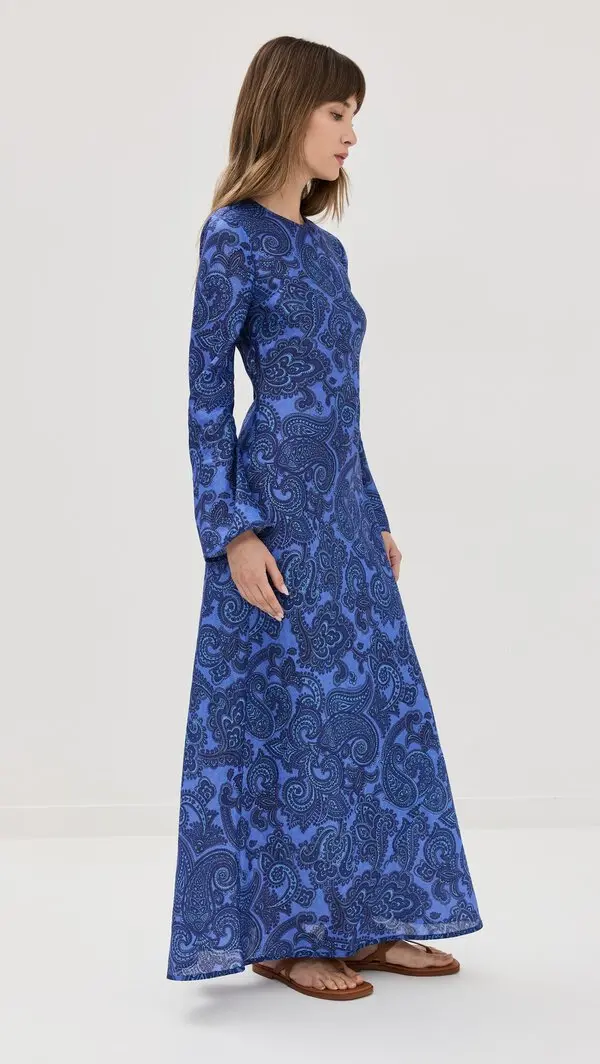 Zimmermann Ottie Bias Backless Dress