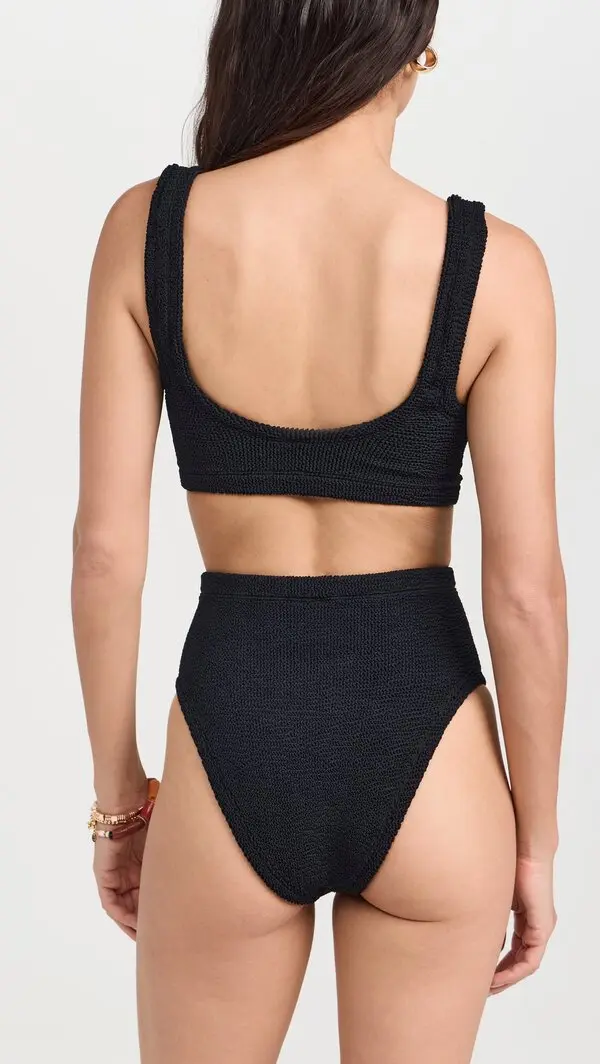 Hunza G Patricia Bikini Set - Black
