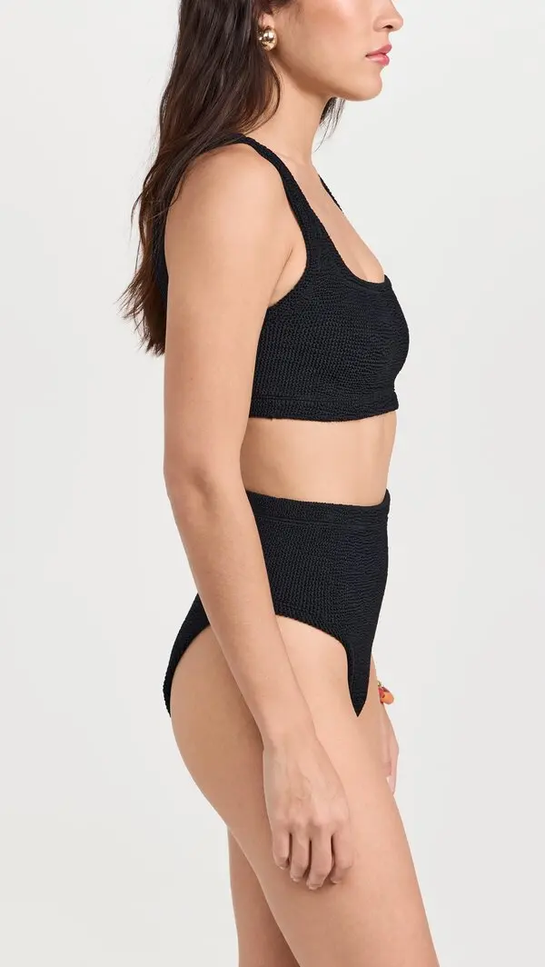 Hunza G Patricia Bikini Set - Black