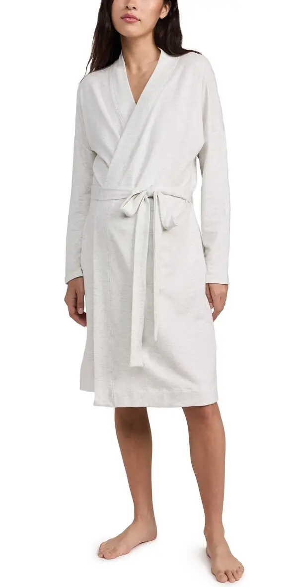 Hatch The Maternity Robe - Oat Melange