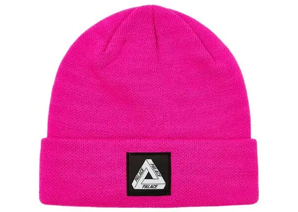 PALACE Triferg Patch Beanie - Pink