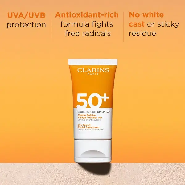 Clarins Dry Touch Facial Sunscreen - One-color