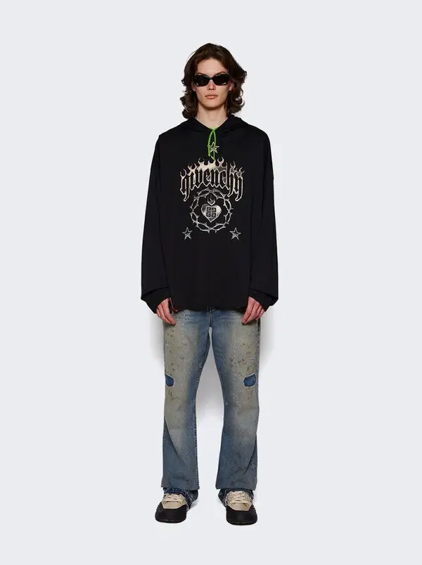 Givenchy Graphic Vintage Hoodie