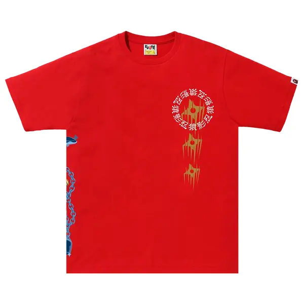 A BATHING APE Ninja Tee - Red