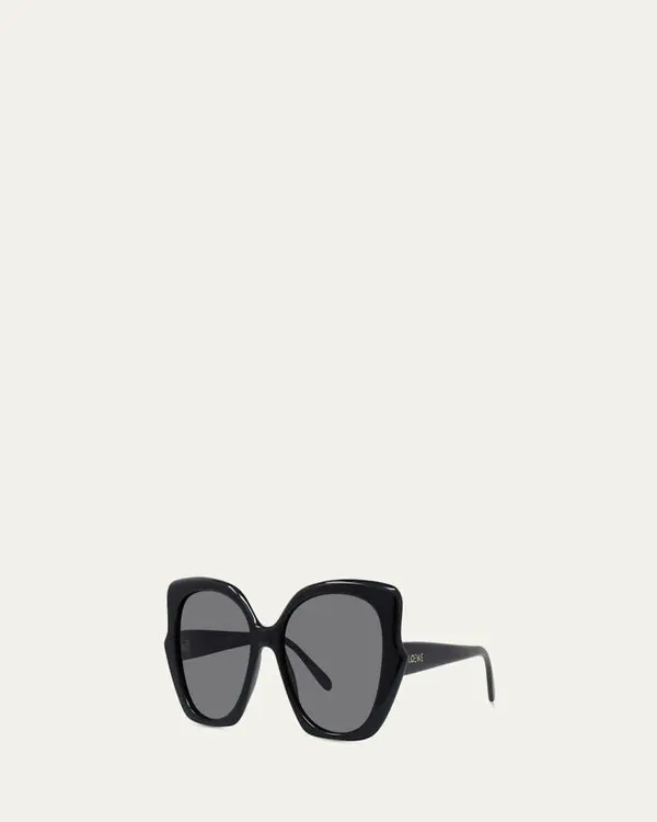 Loewe Logo Butterfly Sunglasses