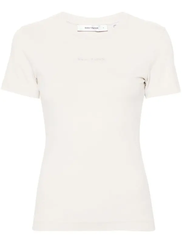 DAILY PAPER Logotype Embroidered T-shirt