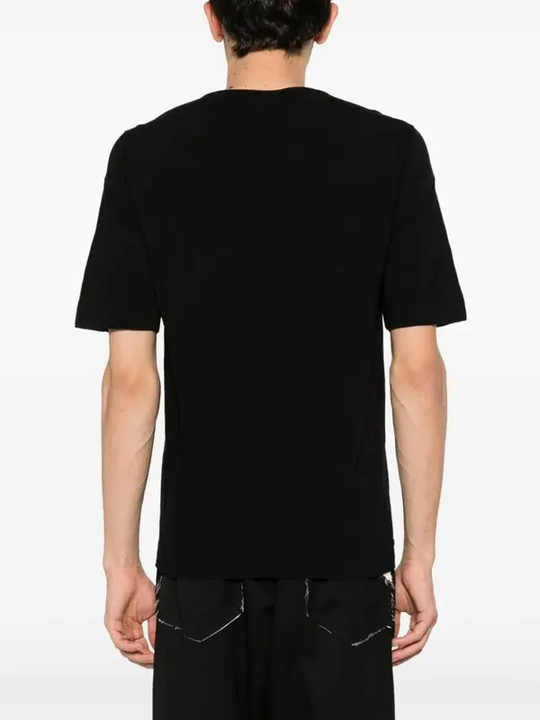 Transit Slub-texture Cotton T-shirt