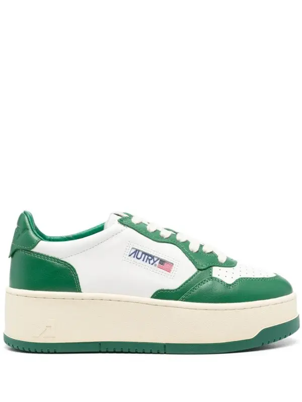 AUTRY Medalist Platform Sneakers - White