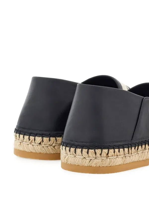 FERRAGAMO Logo-jacquard Canvas Espadrilles