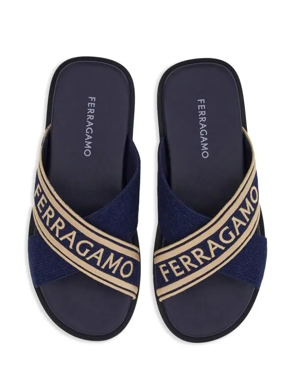 FERRAGAMO Crossover-strap Sandals