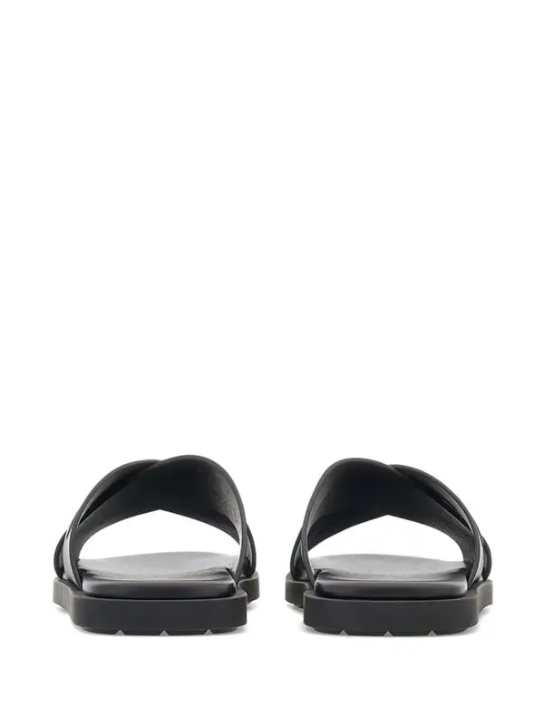 FERRAGAMO Crossover-strap Leather Sandals