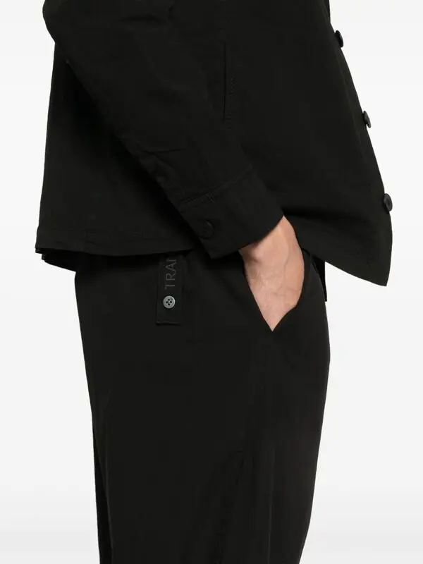 Transit Cotton Cropped Trousers