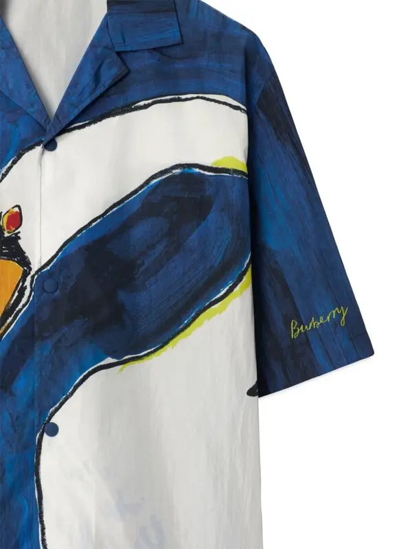 Burberry Swan-print Shirt