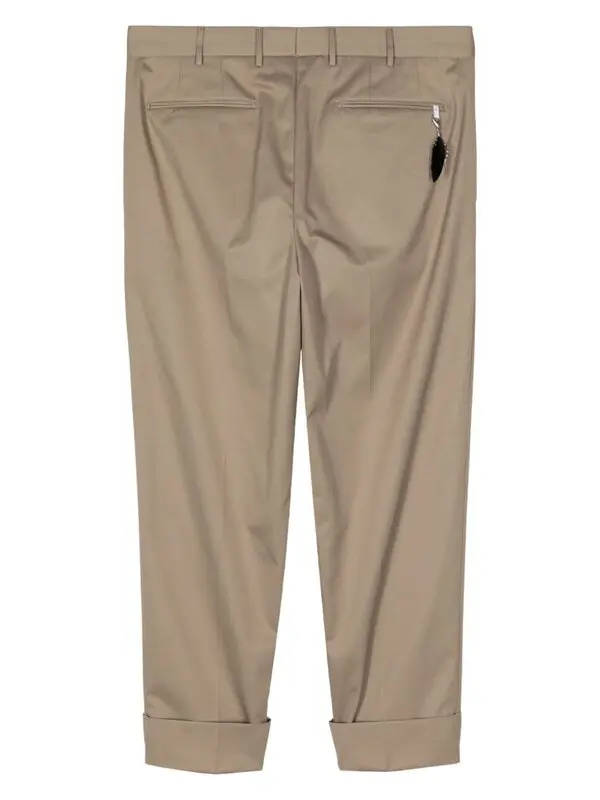 PT TORINO Edge Cotton Chino Trousers - Neutrals