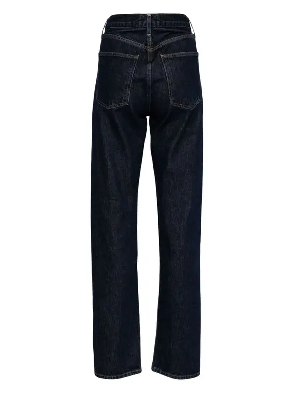 AGOLDE Five-pocket Straight-leg Jeans - Blue