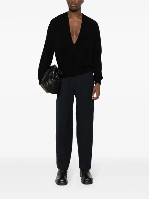 JIL SANDER Tapered Wool Trousers