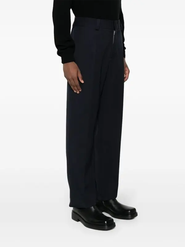 JIL SANDER Tapered Wool Trousers