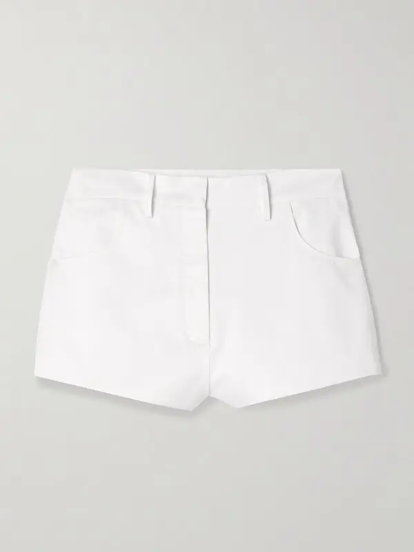 Magda Butrym Cotton-poplin High-rise Shorts