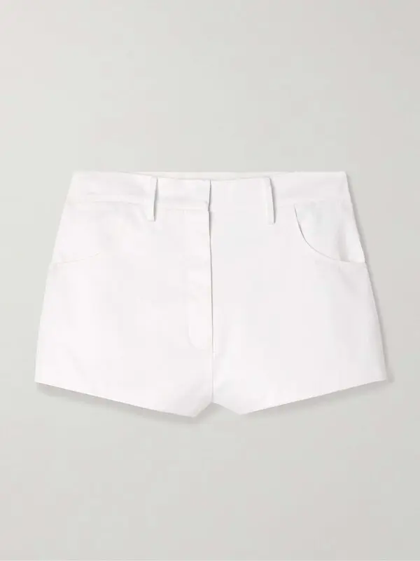 Magda Butrym Cotton-poplin High-rise Shorts