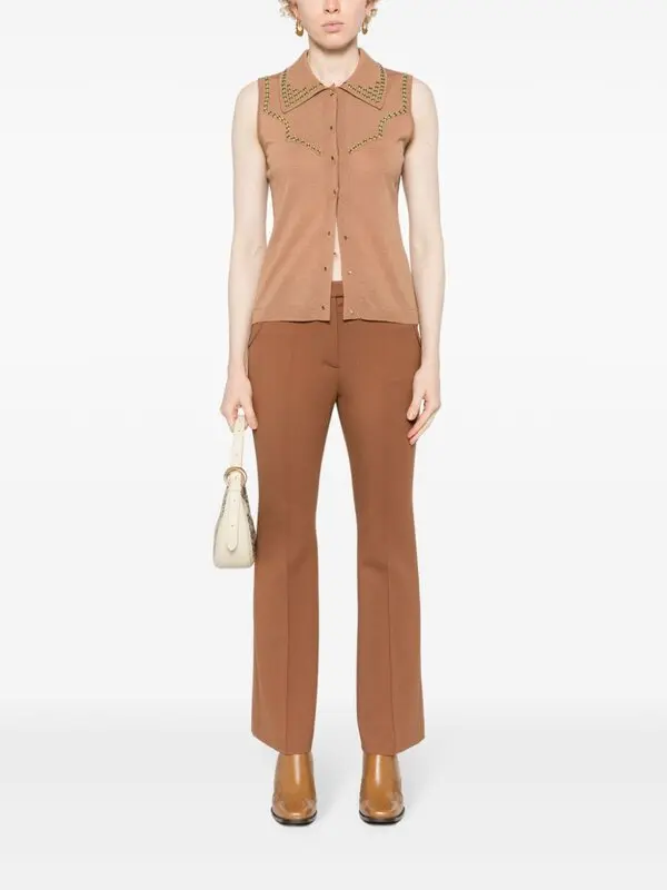 Dorothee Schumacher Stud-embellished Knit Top