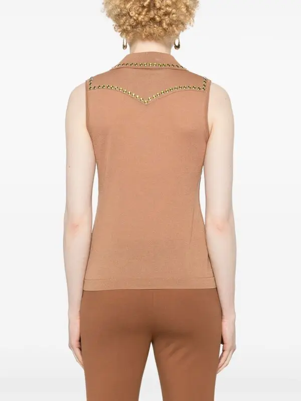 Dorothee Schumacher Stud-embellished Knit Top