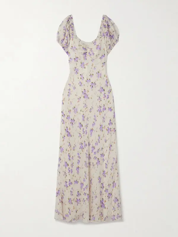 LoveShackFancy Madara Floral-print Maxi Dress