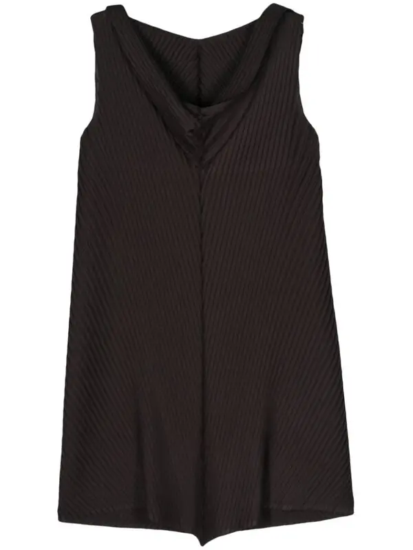Issey Miyake Plissé Mini Dress