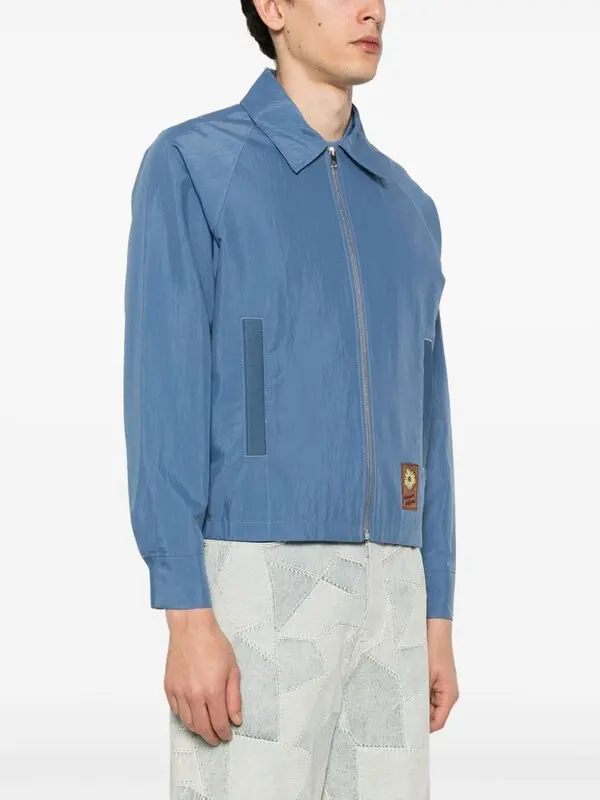 Maison Kitsuné Floating Flower-patch Bomber Jacket
