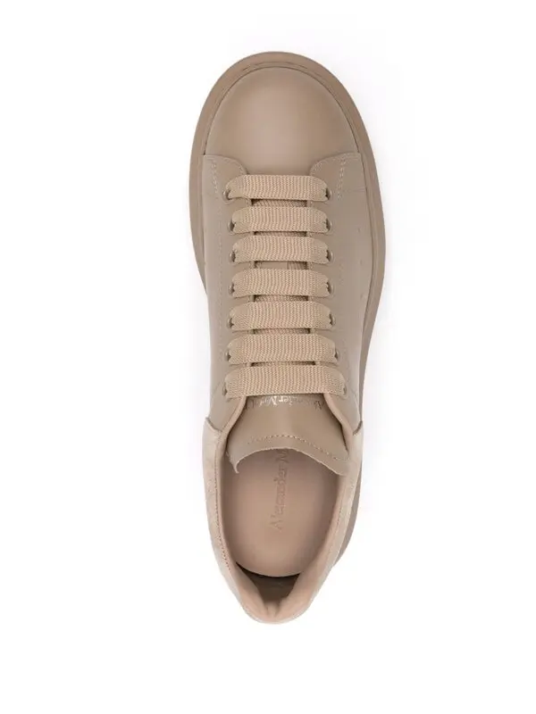 Alexander McQueen Oversized Leather Sneakers