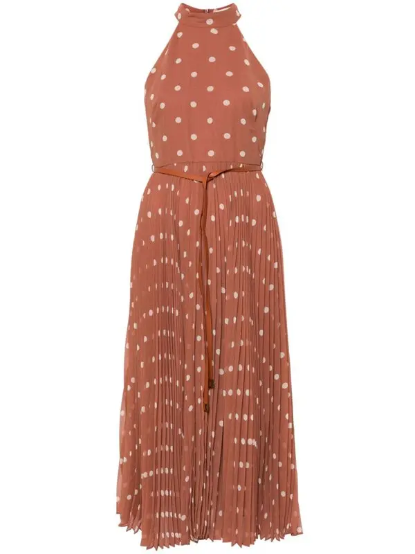 Zimmermann Sunray Belted Midi Dress