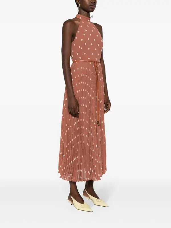 Zimmermann Sunray Belted Midi Dress