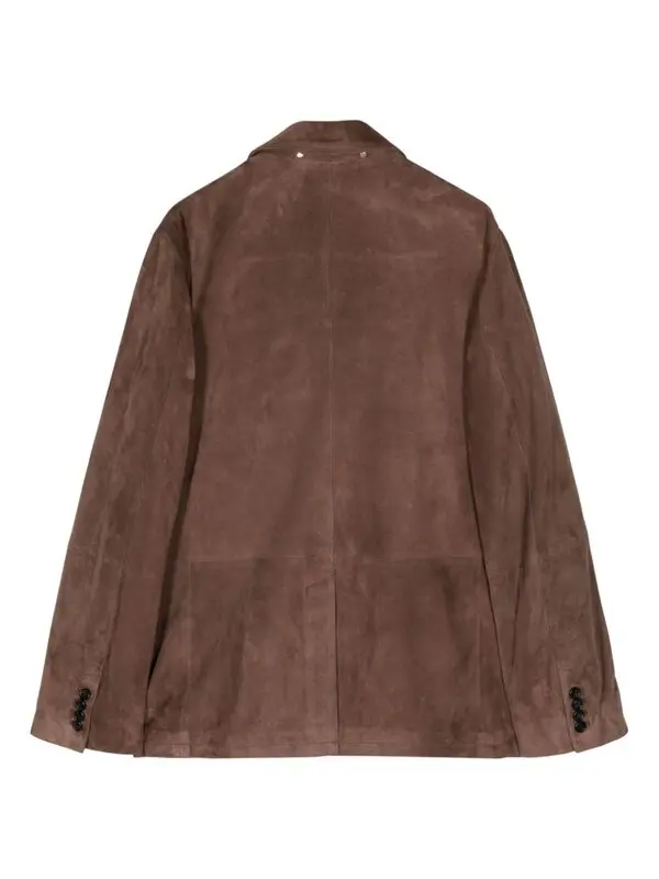 Paul Smith Single-breasted Suede Blazer